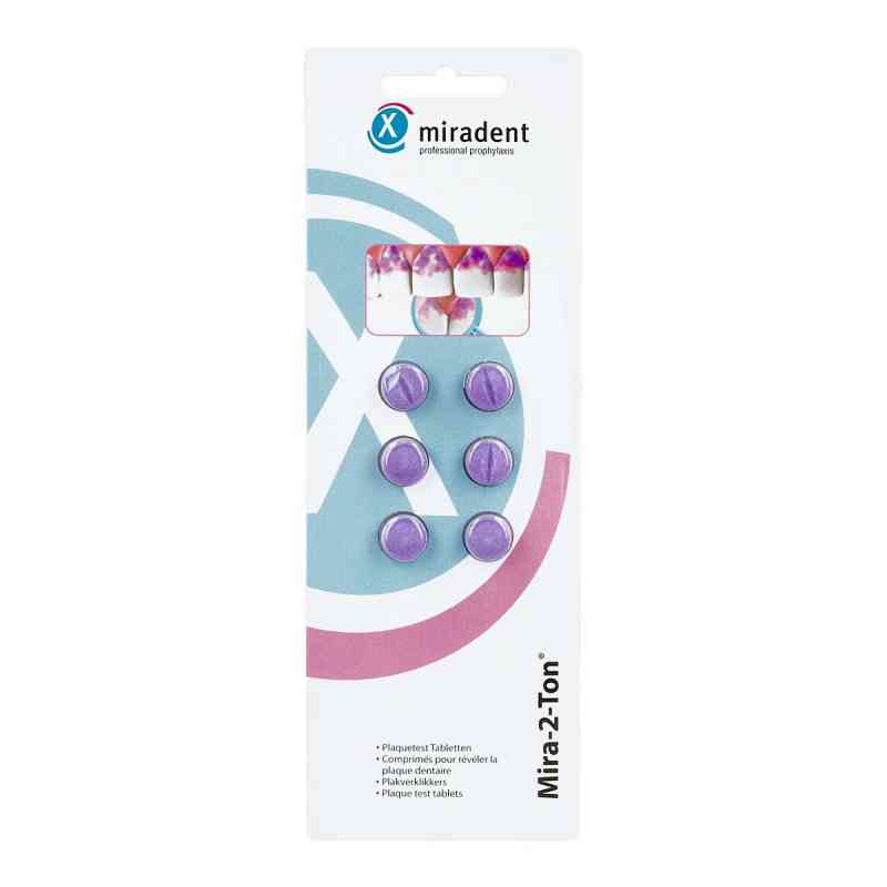 Miradent Plaquetest Tabletten Mira-2-ton 6 stk