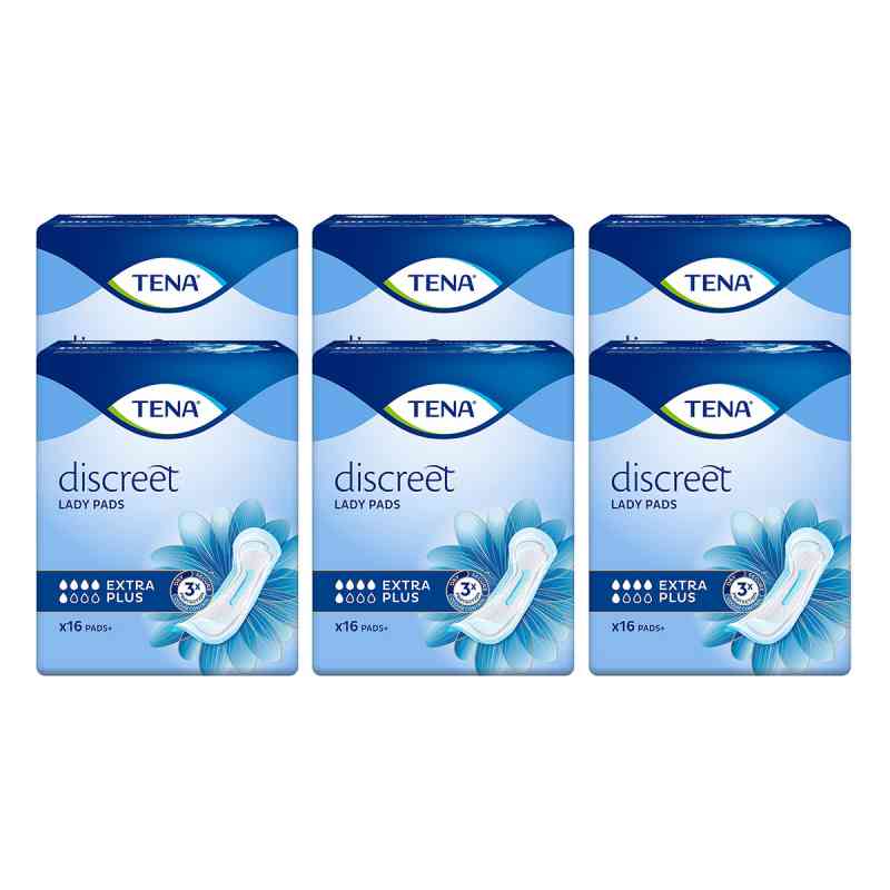 Tena Lady extra plus Einlagen 6x16 stk online kaufen