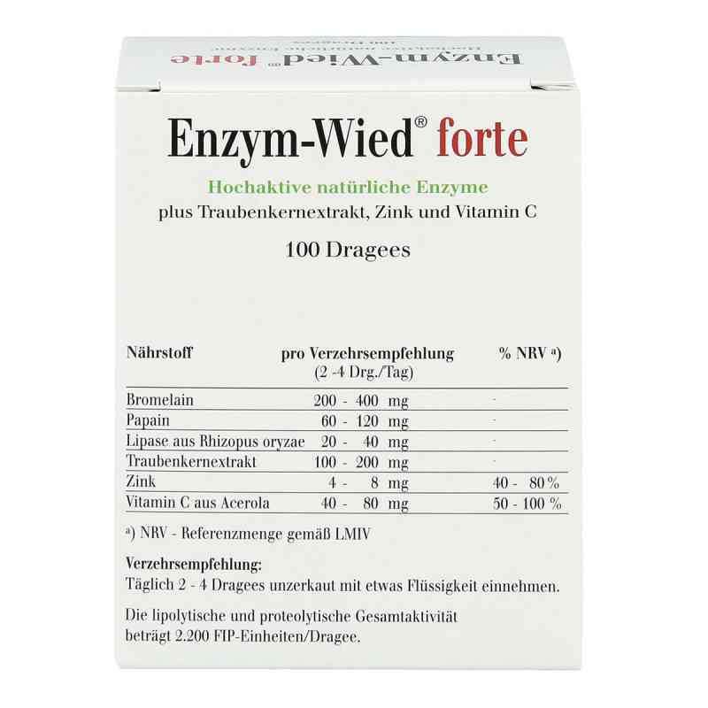 Enzym Wied forte Dragees 100 stk – Apotheke.de