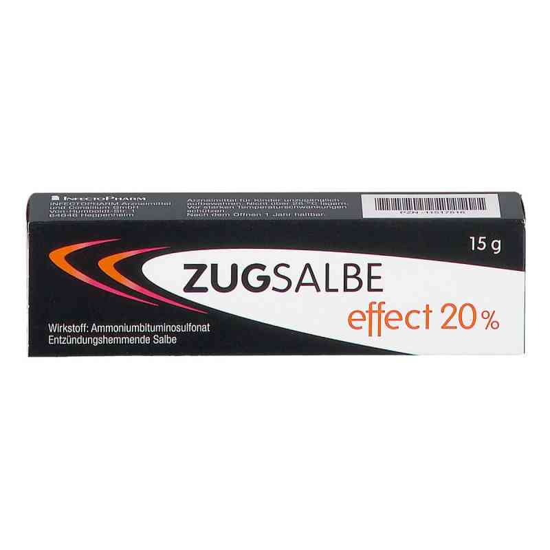 Zugsalbe effect 20% Salbe 15 g – Apotheke.de