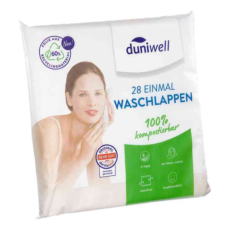 Duniwell Einmal Waschlappen Tissue 6lagig 28 stk