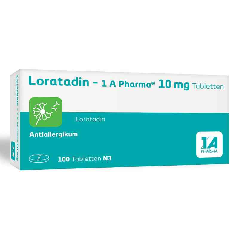 Loratadin - 1 A Pharma® Tabletten 100 stk online kaufen