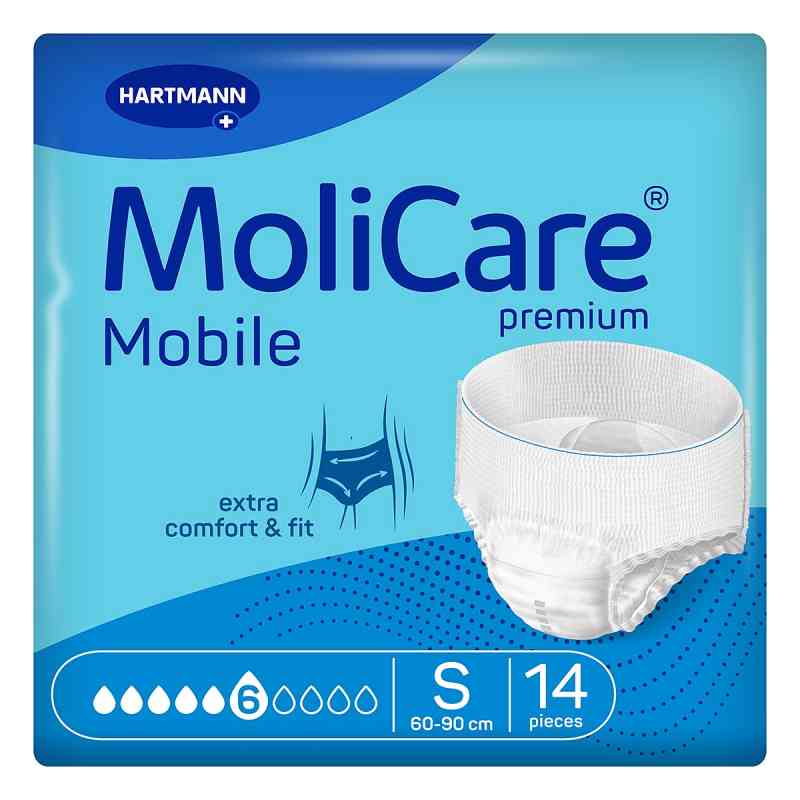 Molicare Premium Mobile 6 Tropfen Größe s 14 stk