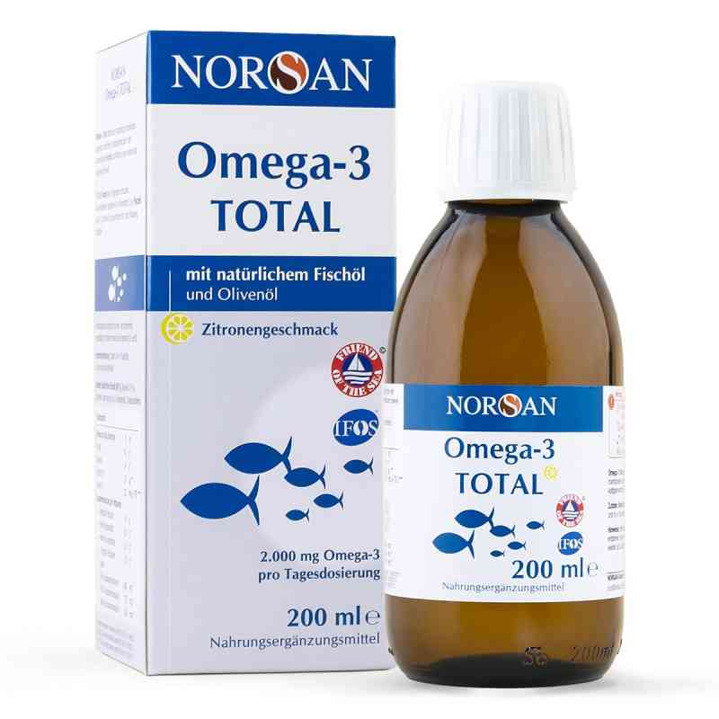 Norsan Omega 3 Total Fischöl flüssig Zitrone 200 ml