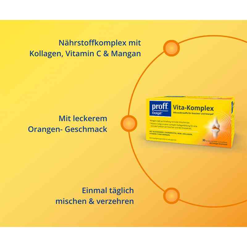 Proff® Dolgit Vita-Komplex Pulver 30X12 g online kaufen