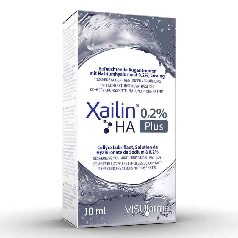 Xailin Ha 0,2% Plus Augentropfen 10 ml online kaufen