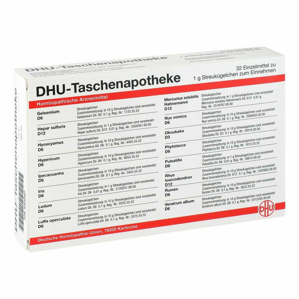 Dhu Taschenapotheke Globuli 32X1 g – Apotheke.de