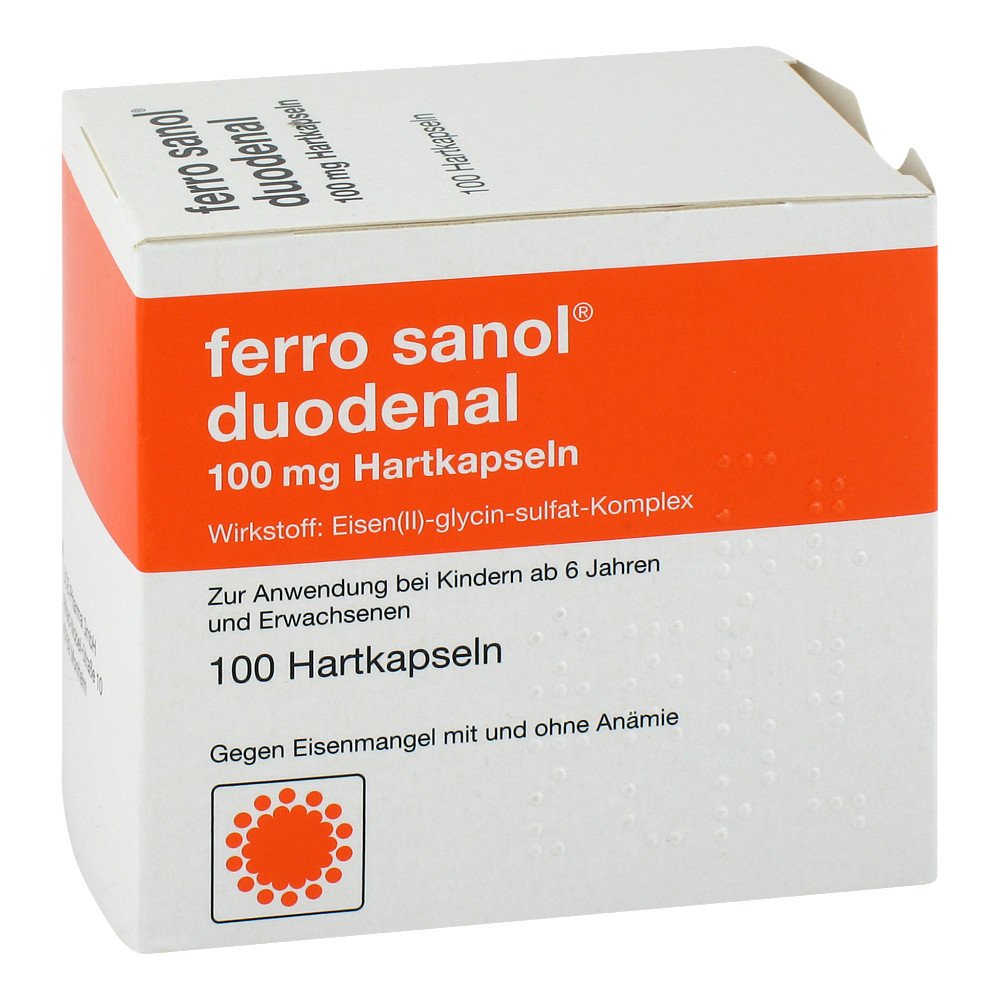 Ferro sanol duodenal 100mg 100 stk Ihre günstige Online Versand ...