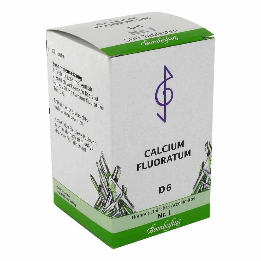 Biochemie 1 Calcium fluoratum D6 Tabletten 500 stk