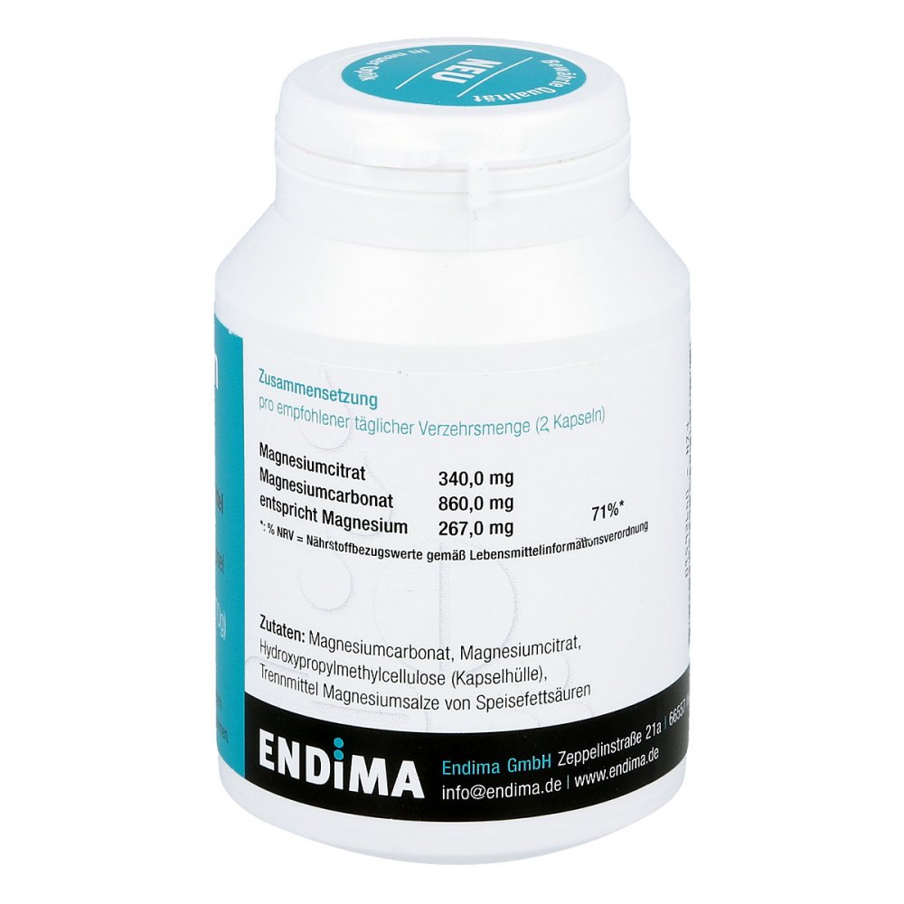 Magnesium 600 Kapseln 100 stk – Apotheke.de