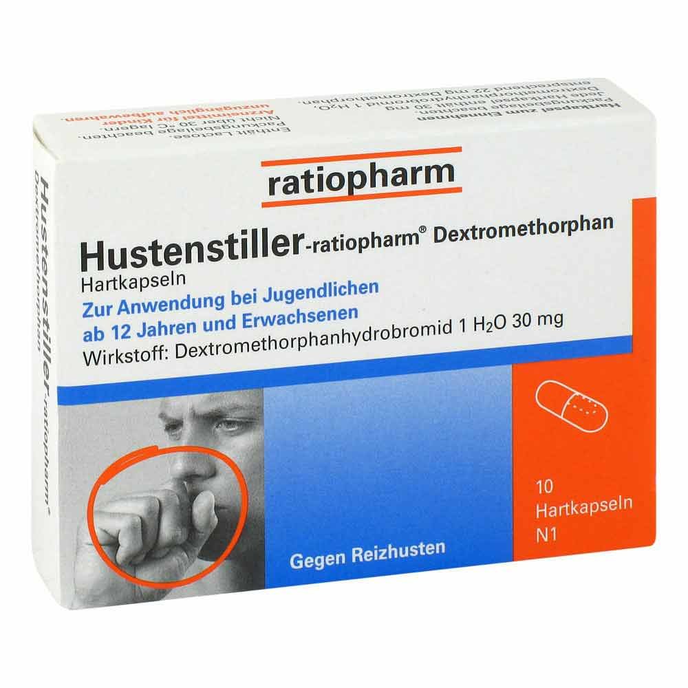Hustenstiller-ratiopharm Dextromethorphan 10 stk