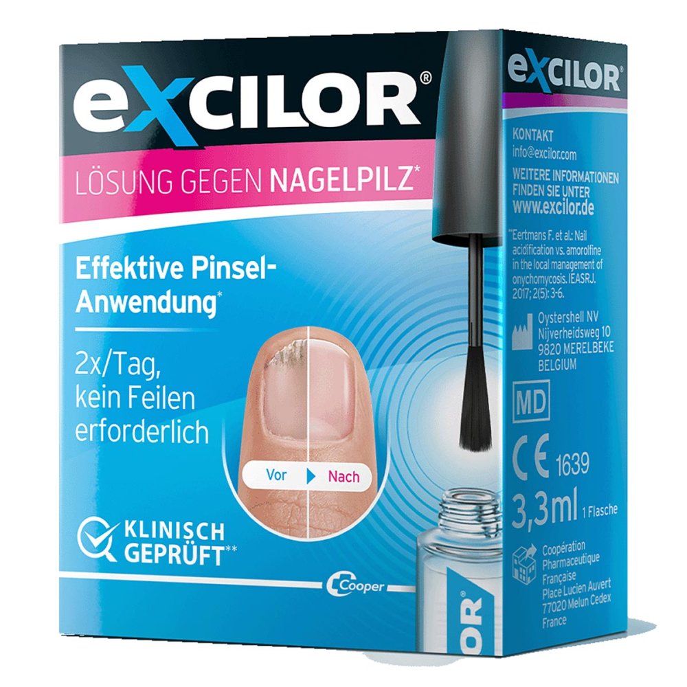 Excilor Lösung gegen Nagelpilz 1X3.3 ml – Apotheke.de