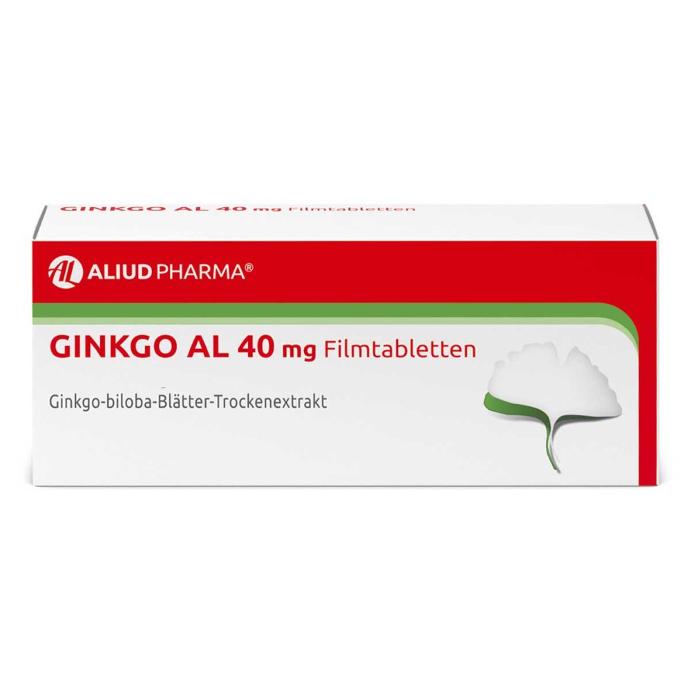 Ginkgo AL 40 mg Filmtabletten bei leichter Demenz 60 stk
