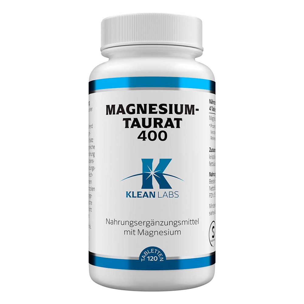Klean Labs Magnesium Taurat 400 Tabletten 120 stk