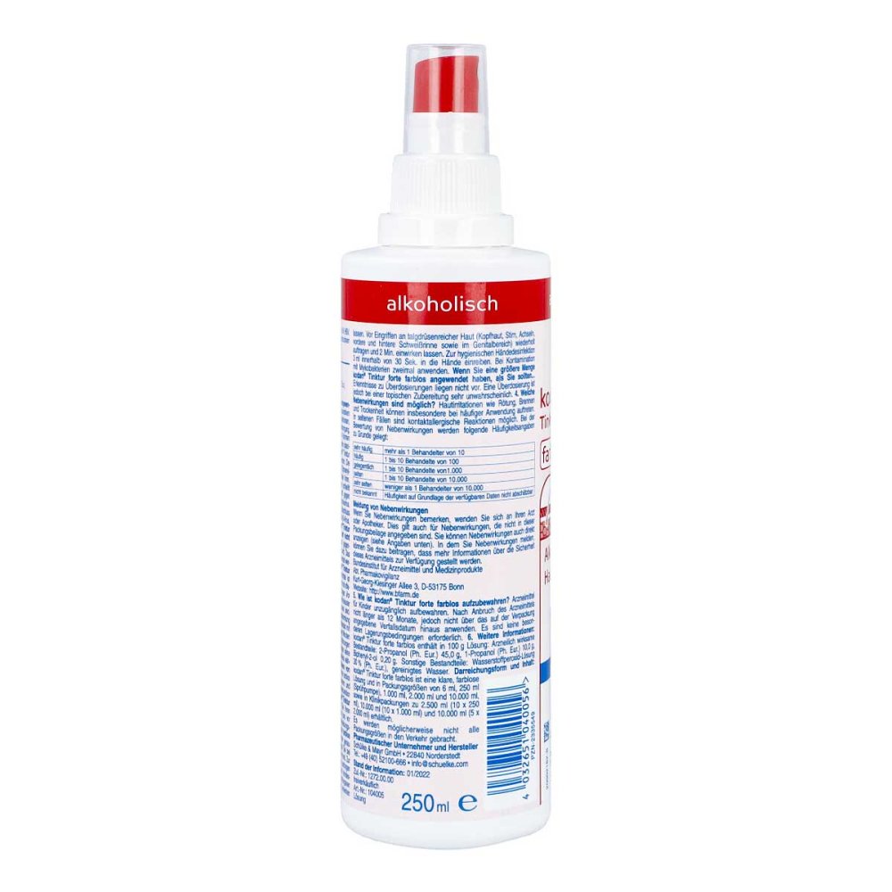 Kodan Tinktur forte farblos 250 ml online kaufen