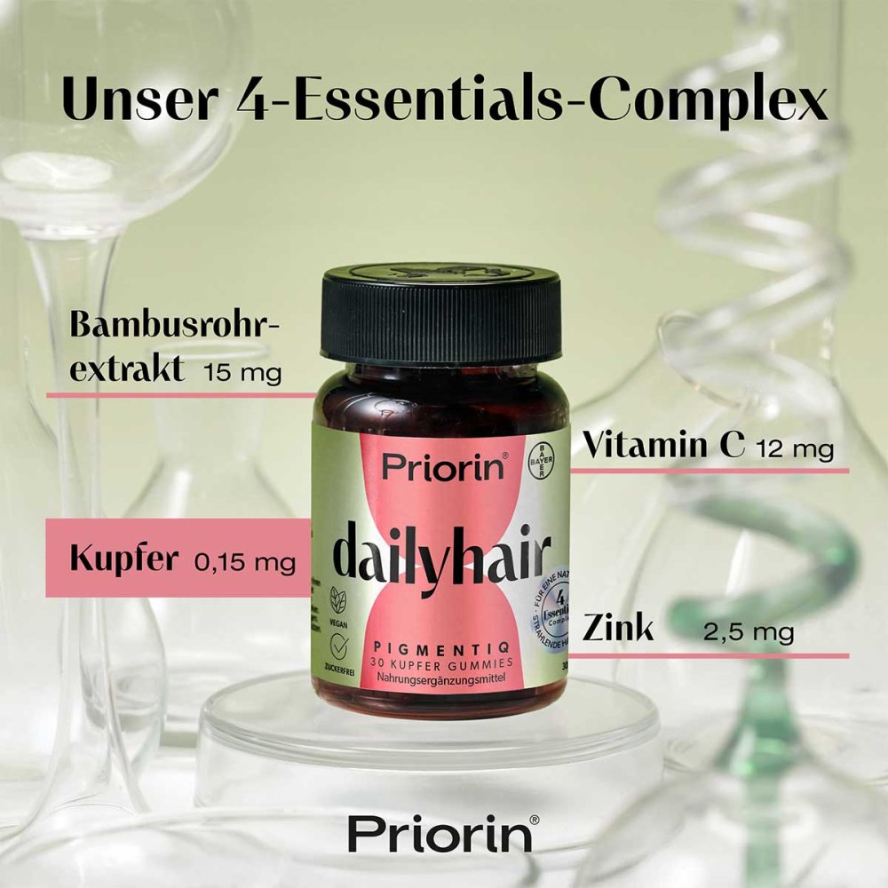 Priorin Dailyhair Pigmentiq Gummies 30 stk online kaufen