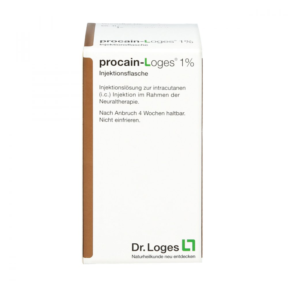 Procain Loges 1% Injektionsflasche 100 ml online kaufen
