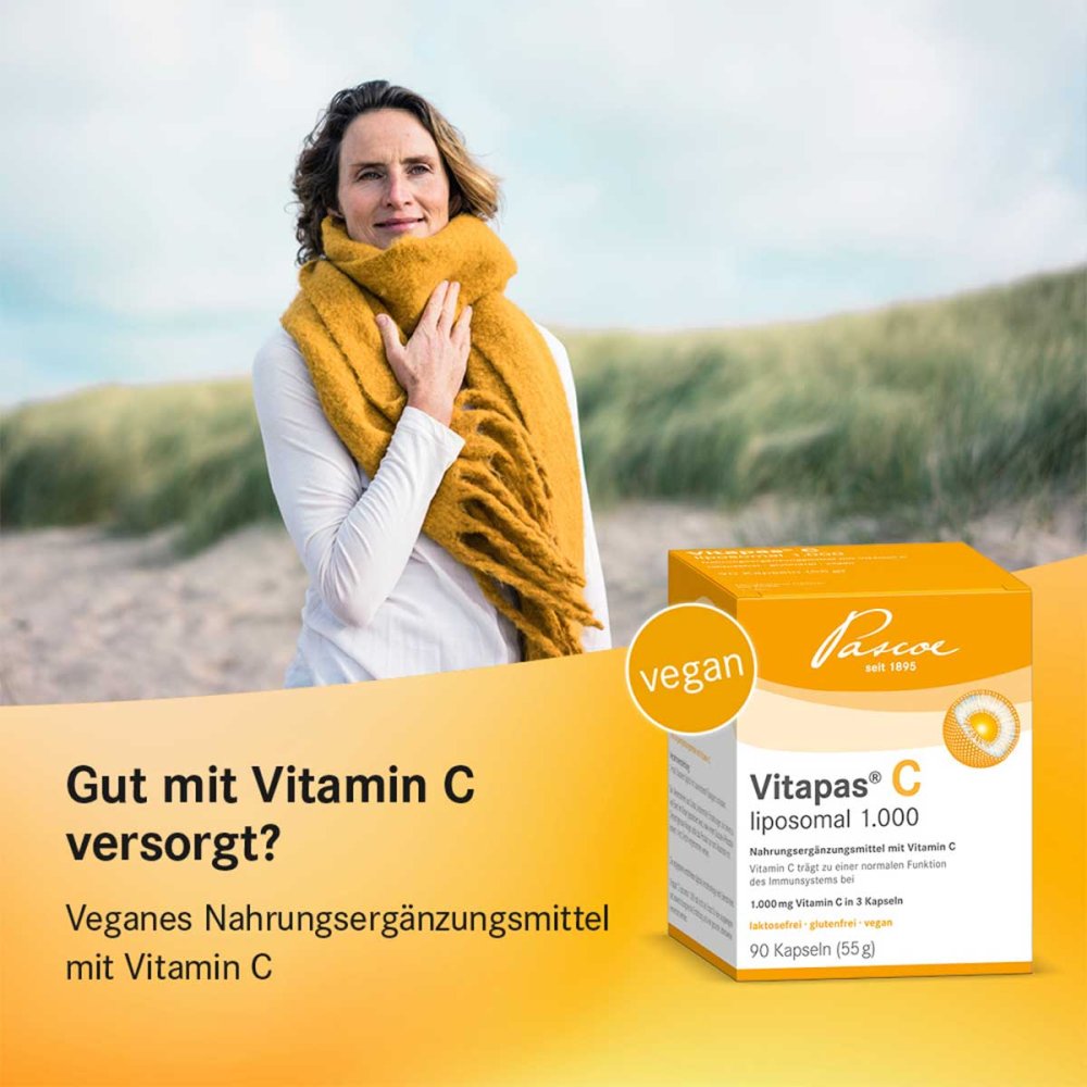 Vitapas C liposomal 1.000 Kapseln 90 stk online kaufen